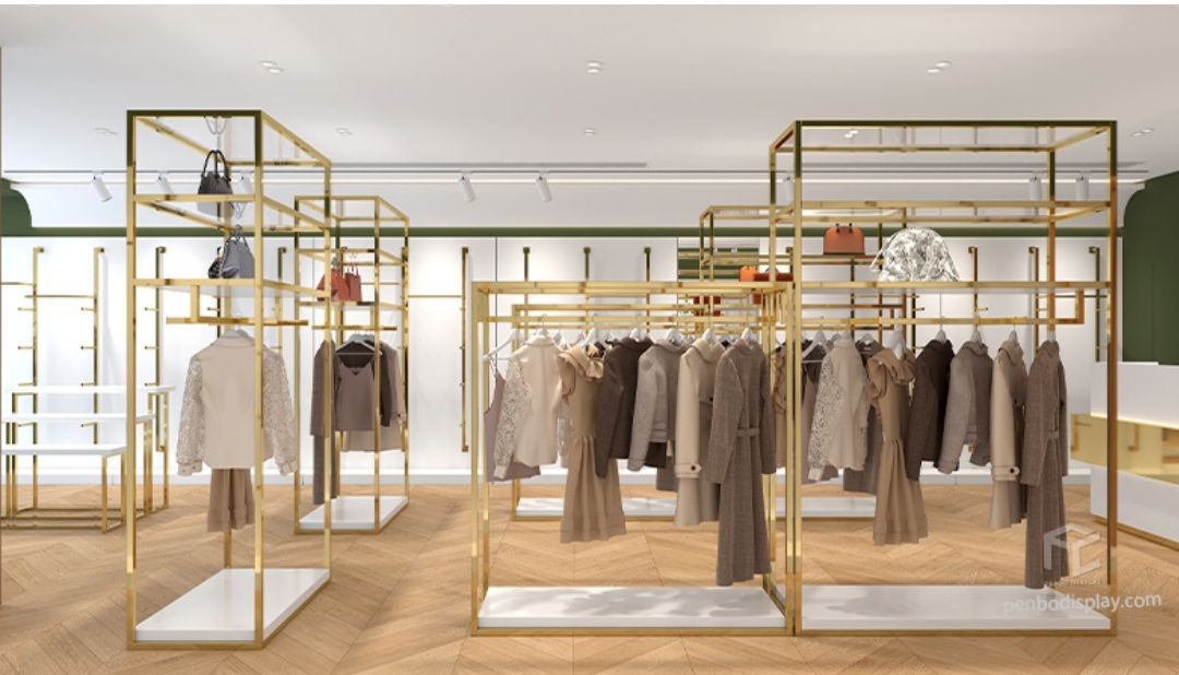 Innovative Fixtures and Furnishings for Modern Clothing Shop Design ...