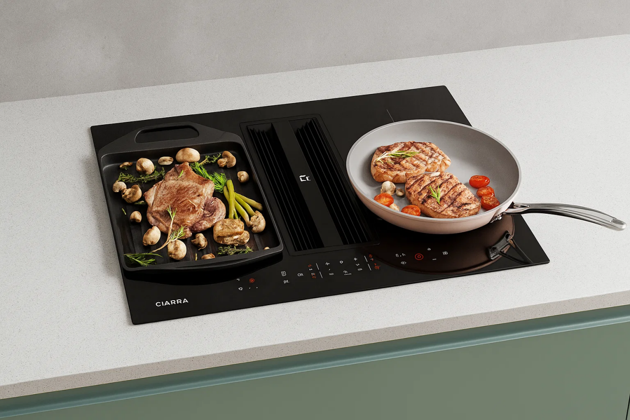 Top Benefits of Choosing an Induction Hob with Integrated Hood