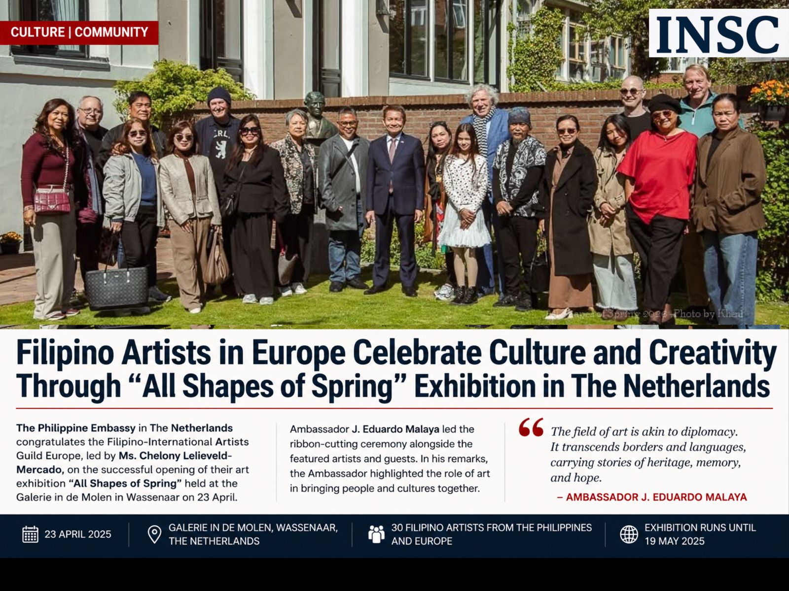 Filipino Artists in Europe Celebrate Culture and Creativity Through ...