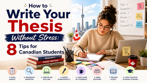 How to Write Your Thesis Without Stress: 8 Tips for Canadian Students ...
